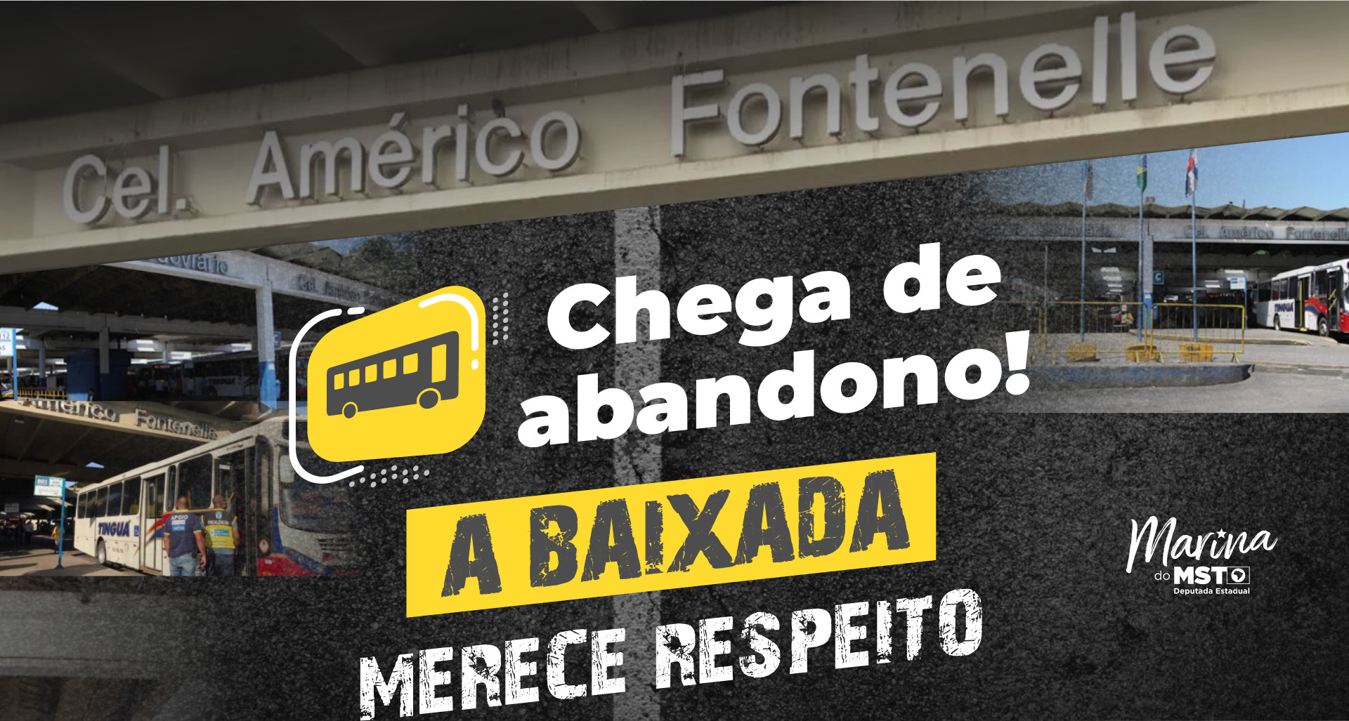 Terminal de Ônibus Américo Fontenelle - Marina do MST